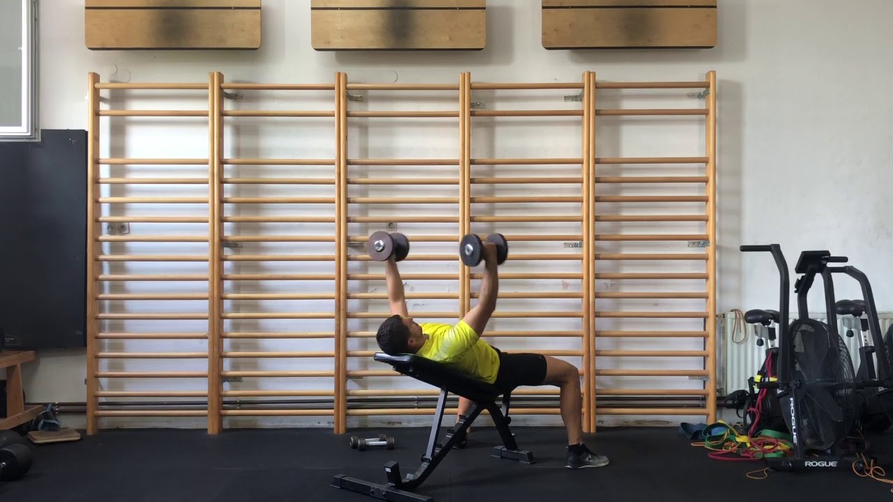 DB Low Incline Fly - YouTube