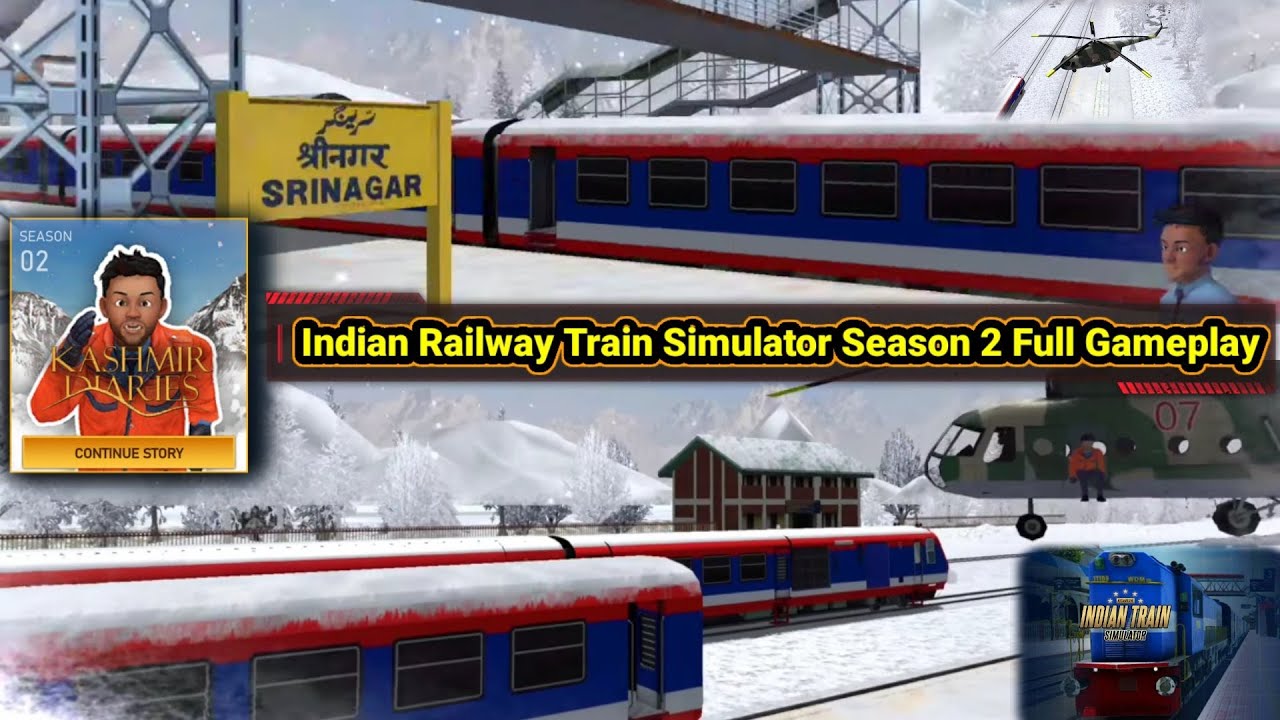Indian Train Simulator New Update Season 2 , Story Mode - Full Gameplay ...