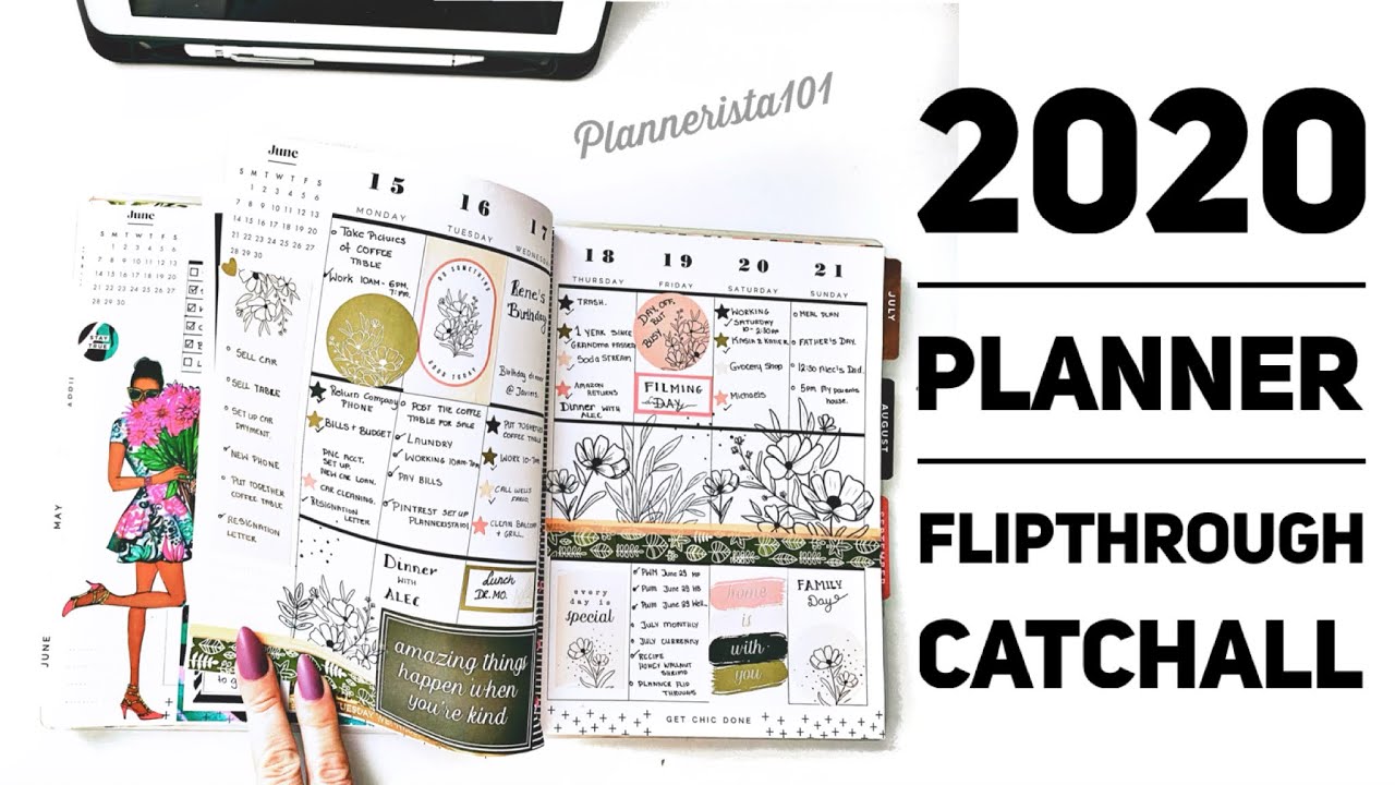2020 Planner Flip Through | Happy Planner | Catch All Planner| - YouTube
