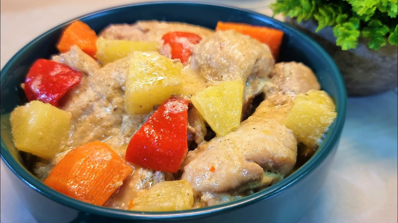Simplify Dinner with Pineapple Chicken Stew | Pininyahang Manok - YouTube