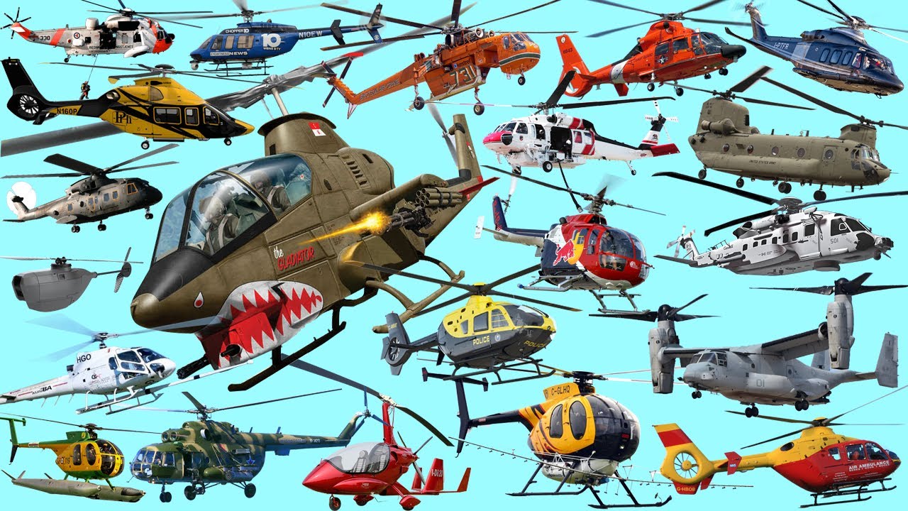 HELICOPTER Vehicle - Types of Air Vehicles | Ambulance, Coastguard ...