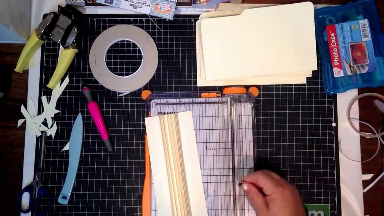 Binding file folder pt 2 - YouTube