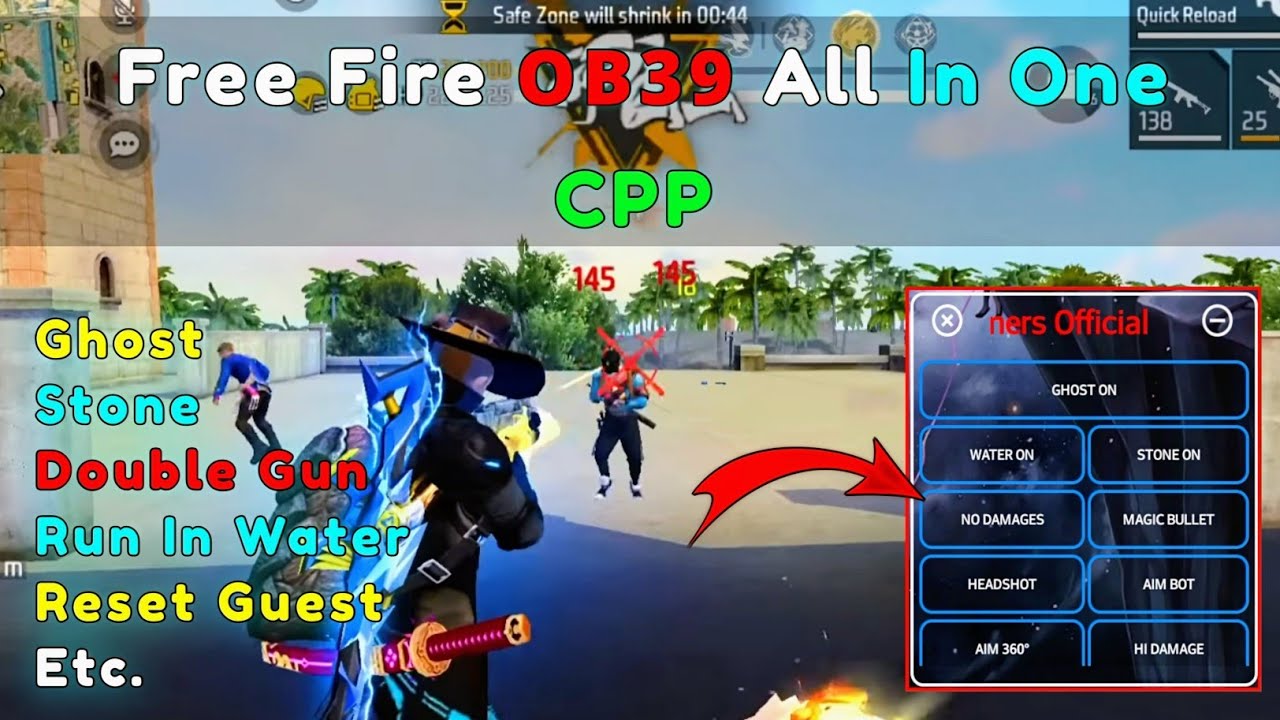 Ff Ob39 All In One Cpp File Ff Cpp For Your Injector Paid Cpp For Free Youtube