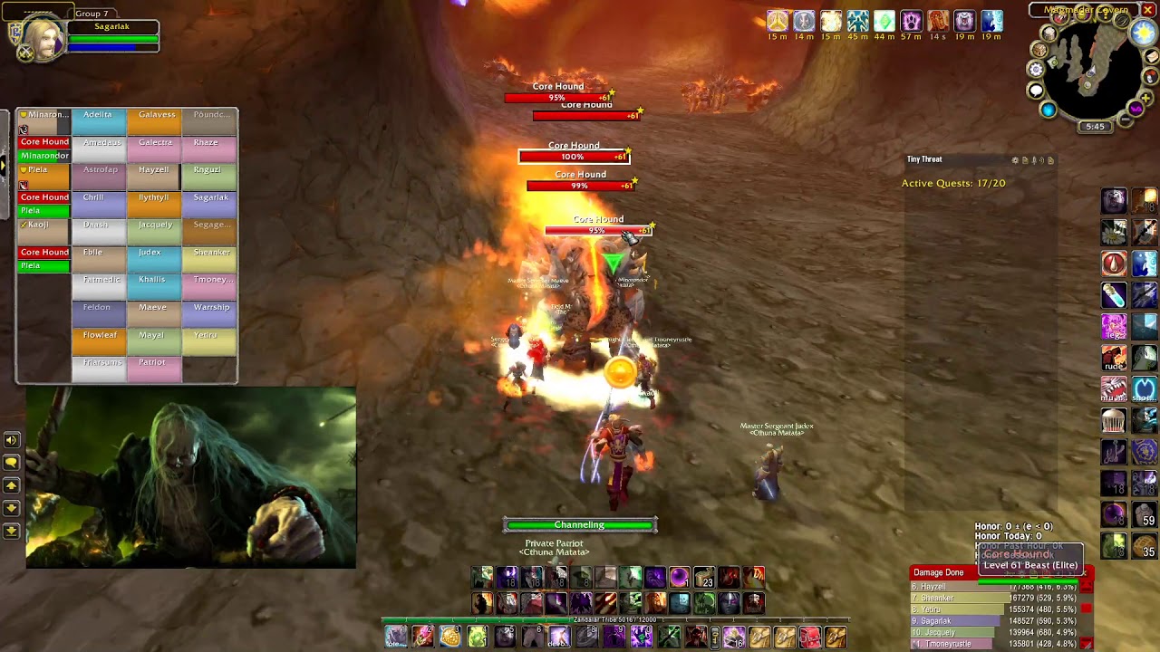 Grand Marshal Sagarlak Warlock Classic WoW Grobbulus The Silver Knights ...