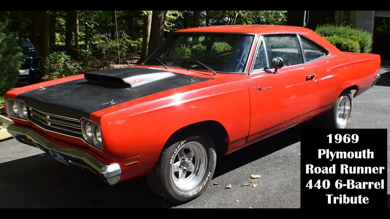 1969 Plymouth Road Runner 440 6 Pack - YouTube