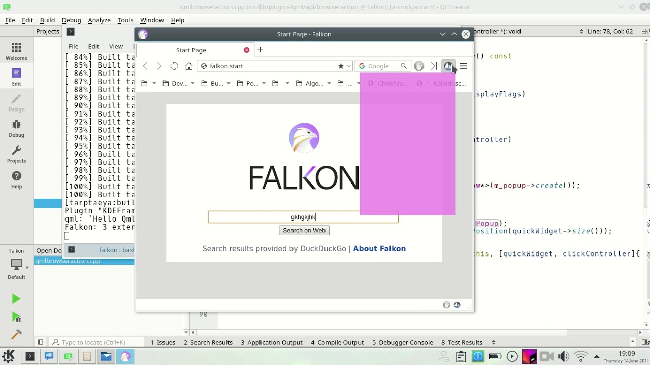 QQuickWindow Qt::Popup flag not working - YouTube