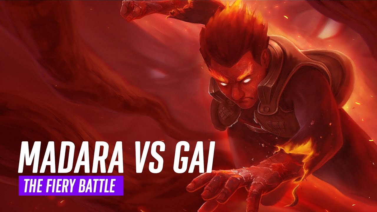 Madara vs Guy - Naruto Shippuden - English Subbed - YouTube