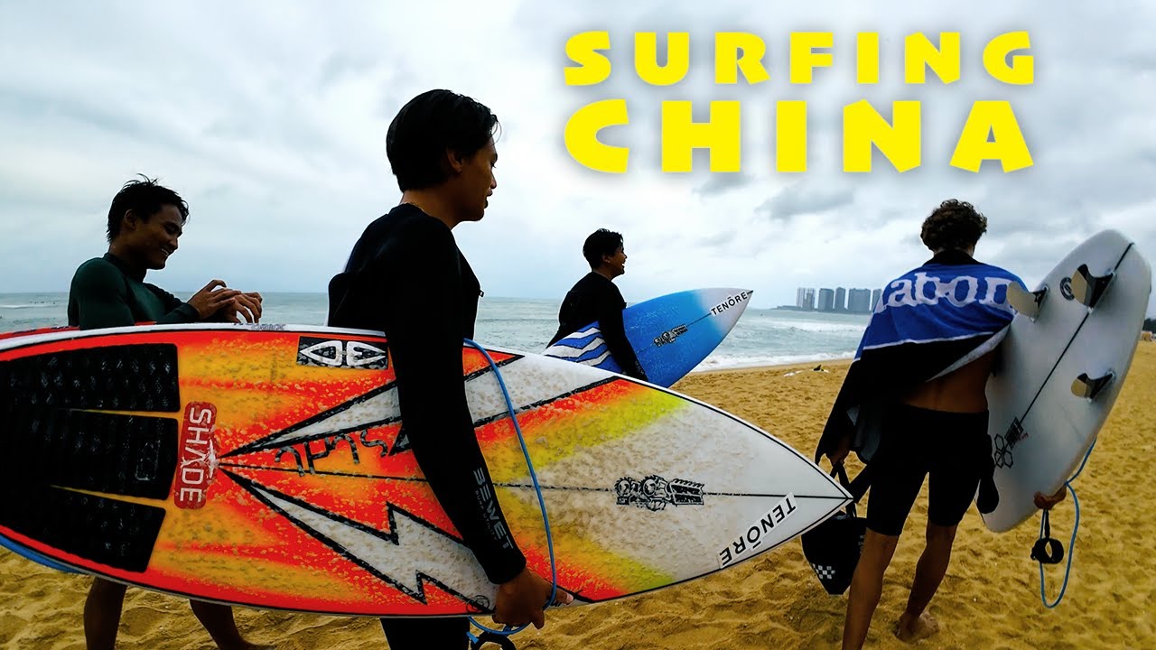 SURFING IN CHINA FOR THE FIRST TIME! - YouTube