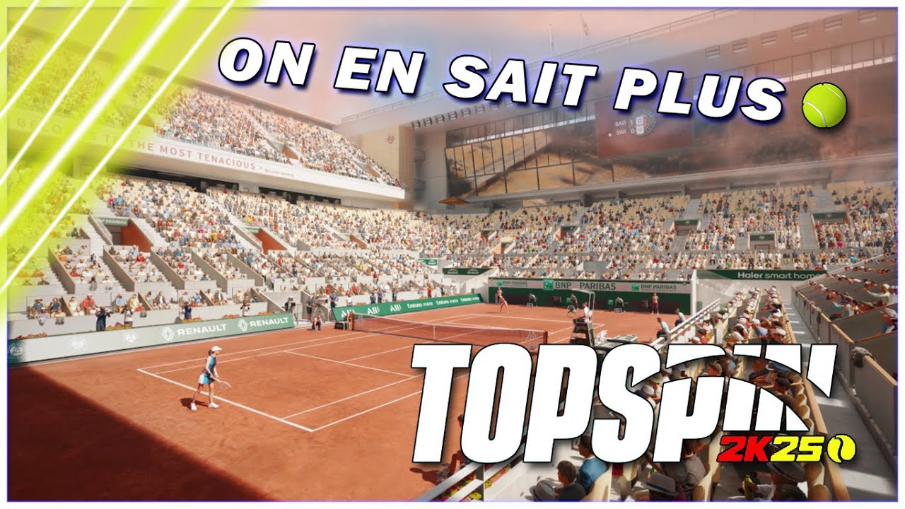 [TOP SPIN 2K25] ON EN SAIT PLUS - YouTube