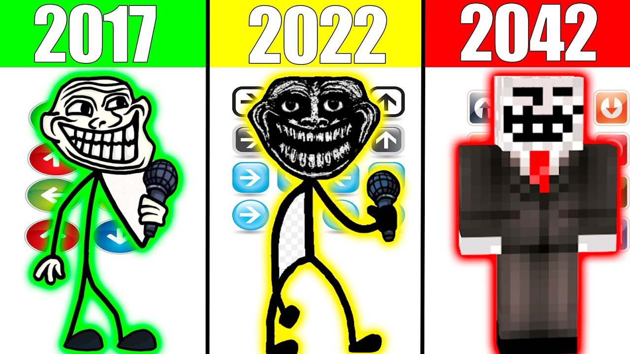 FNF Character Test | Trollface | Gameplay VS Playground | FNF Mods ...