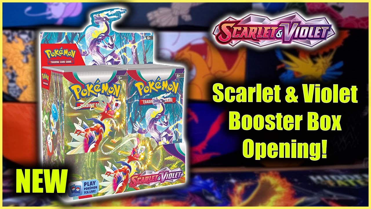 Pokémon TCG Scarlet & Violet Booster Box Opening - YouTube