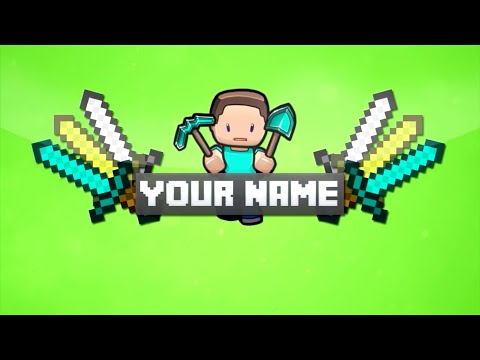 FREE Minecraft Intro/Banner/Avatar #12