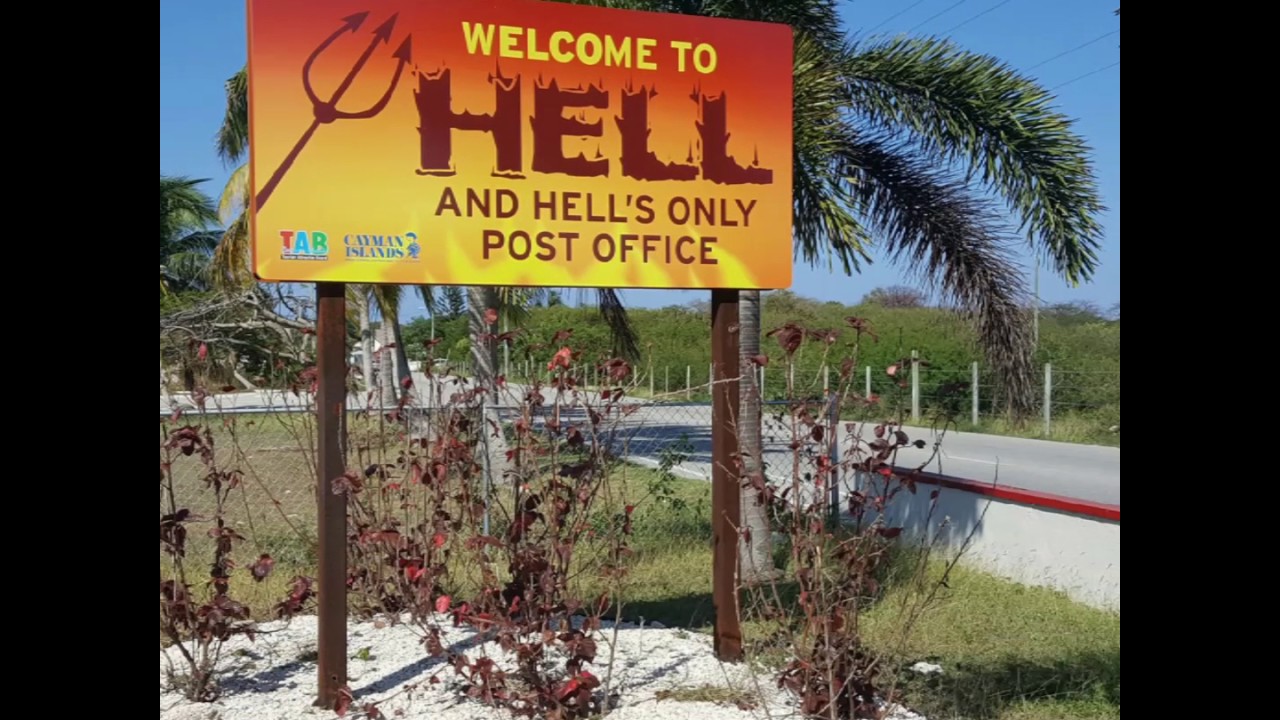 Hell Grand Cayman Island