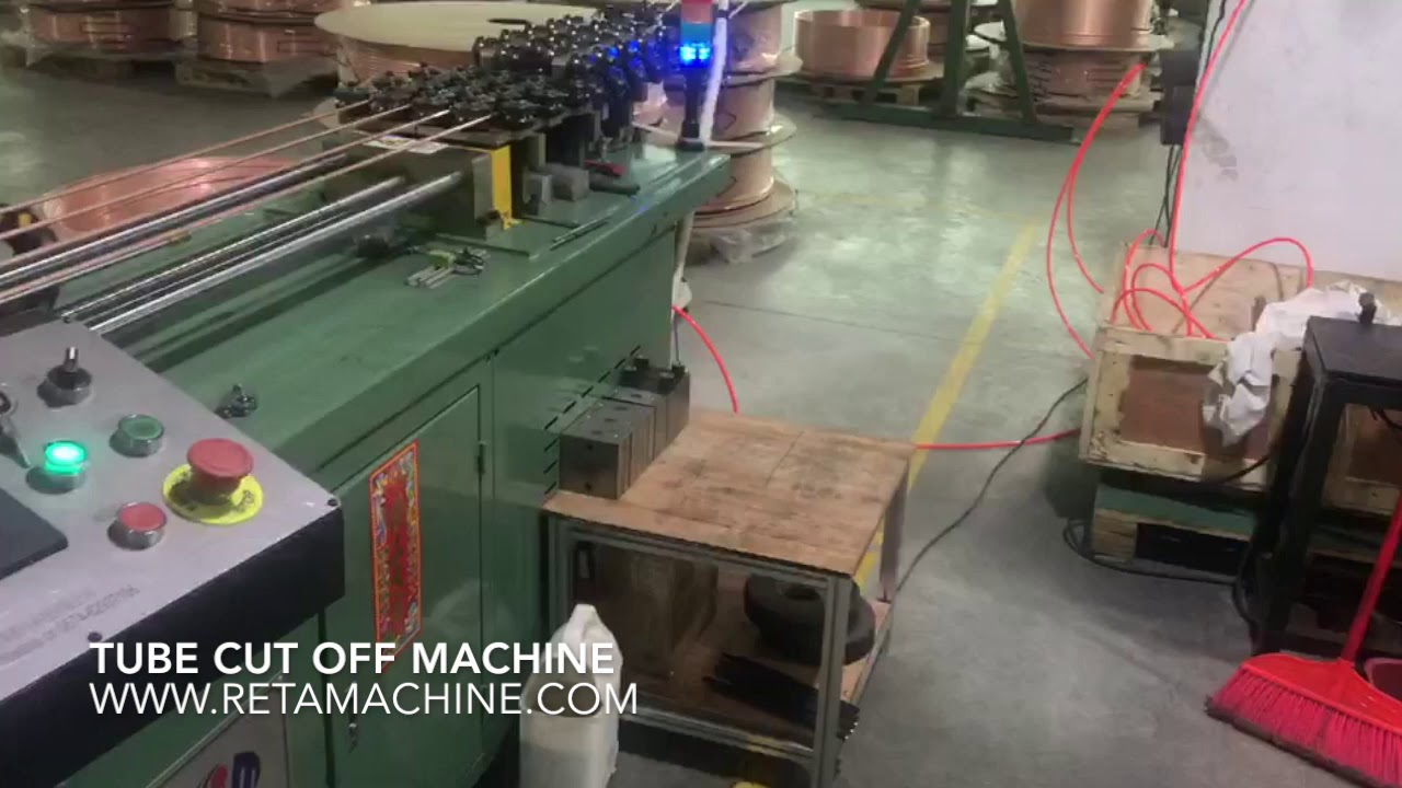 Tube Cut Off Machine - YouTube