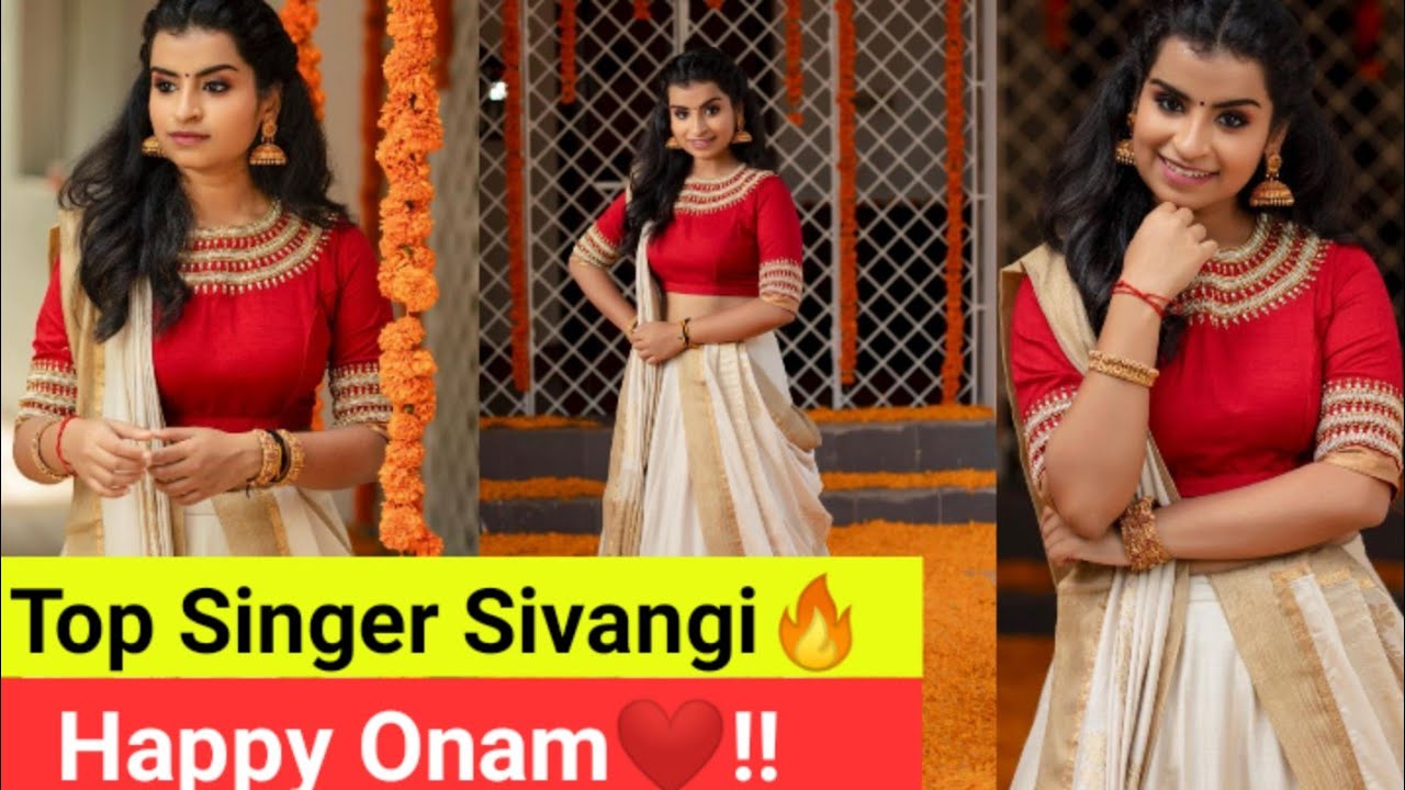 Top Singer Grand Finale || Special Guest Sivangi : Happy Onam - YouTube