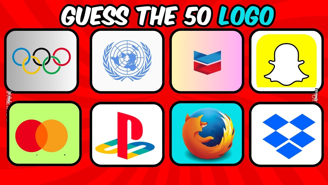 Guess the Logo in 4 Seconds . 50 Famous Logos | Logo Quiz 2024 | Daily ...