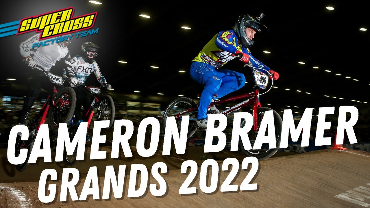 Pro BMXer Cameron Bramer takes on USABMX Grands 2022 - YouTube