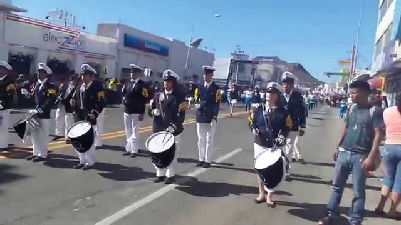 CONTINGENTE DE CET MAR Y CBTIS 40 EN DESFILE REVOLUCIONARIO - YouTube