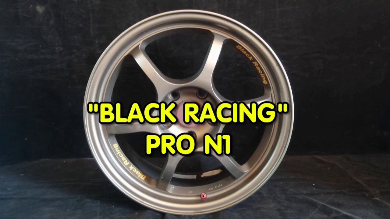 วิธีดูล้อแม็กแท้ญี่ปุ่น Black Racing Pro N1 By K Race ล้อแม็กแท้ญี่ปุ่น ...