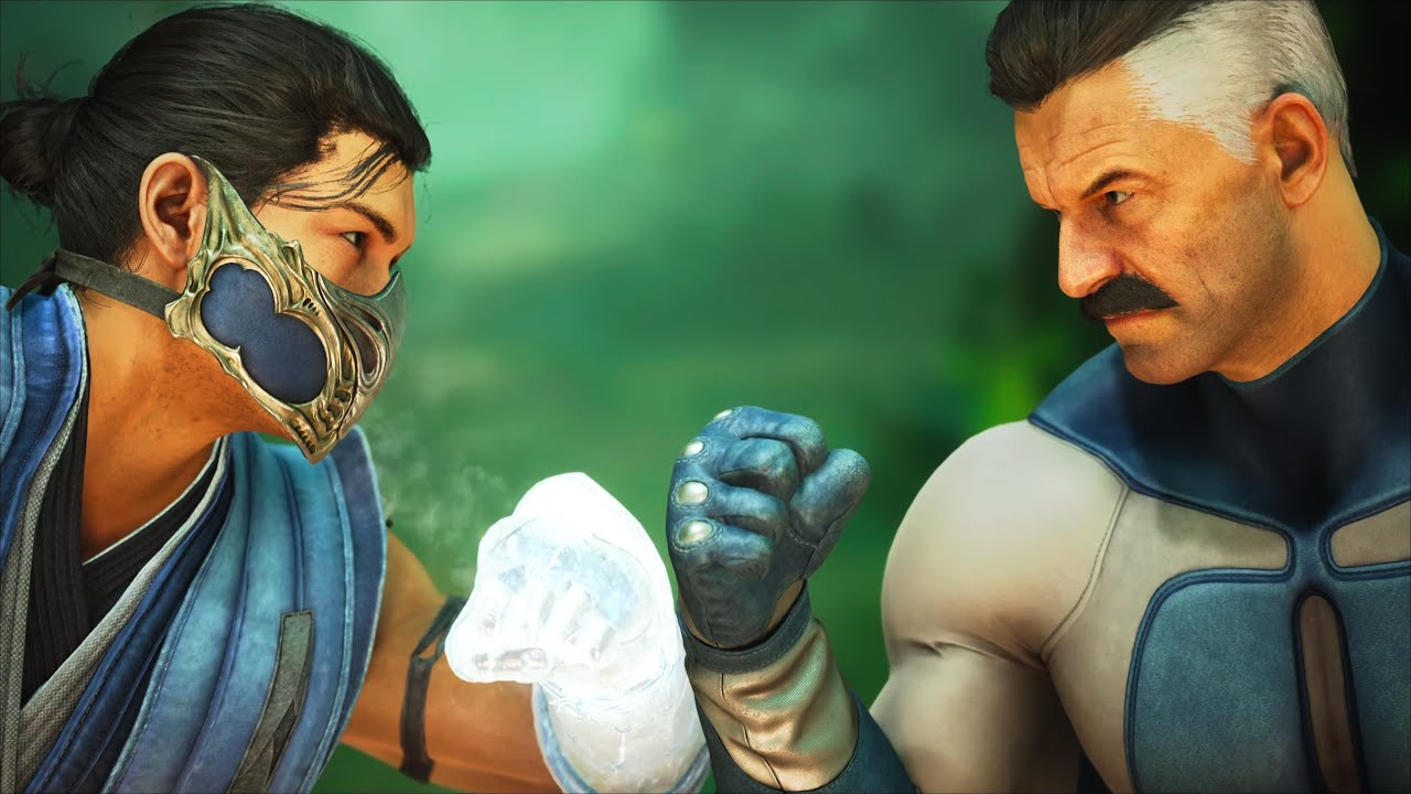 Sub-Zero Vs Omni Man - Mortal Kombat 1 - YouTube