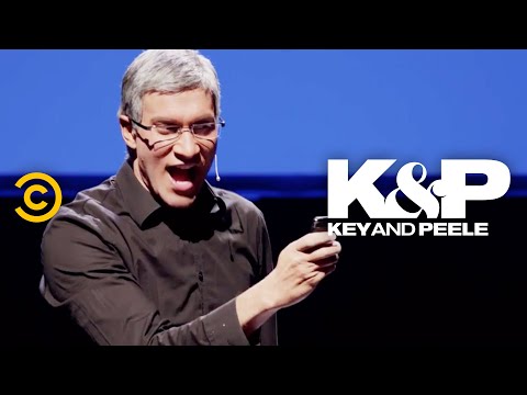 Tim Cook Loses His S**t at His First Apple Keynote - Key & Peele