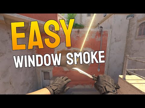 Probably the Easiest CS2 Mirage Window Smoke! [4K]
