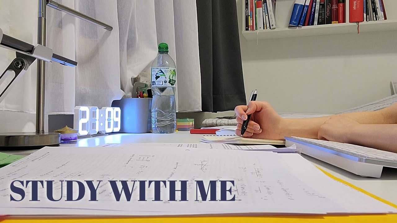 📖 1-HOUR STUDY WITH ME / Keyboard ASMR / Real Sound / No Breaks / Study ...