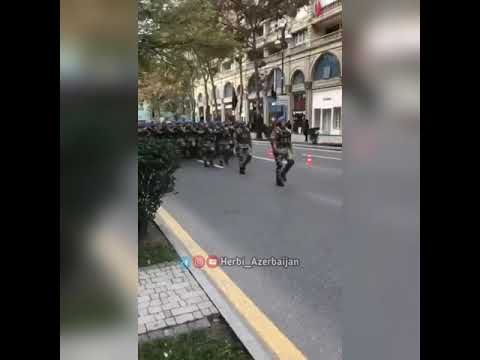 🇦🇿Hərbi parada hazırlıqdan daha bir neçə möhtəşəm görüntü