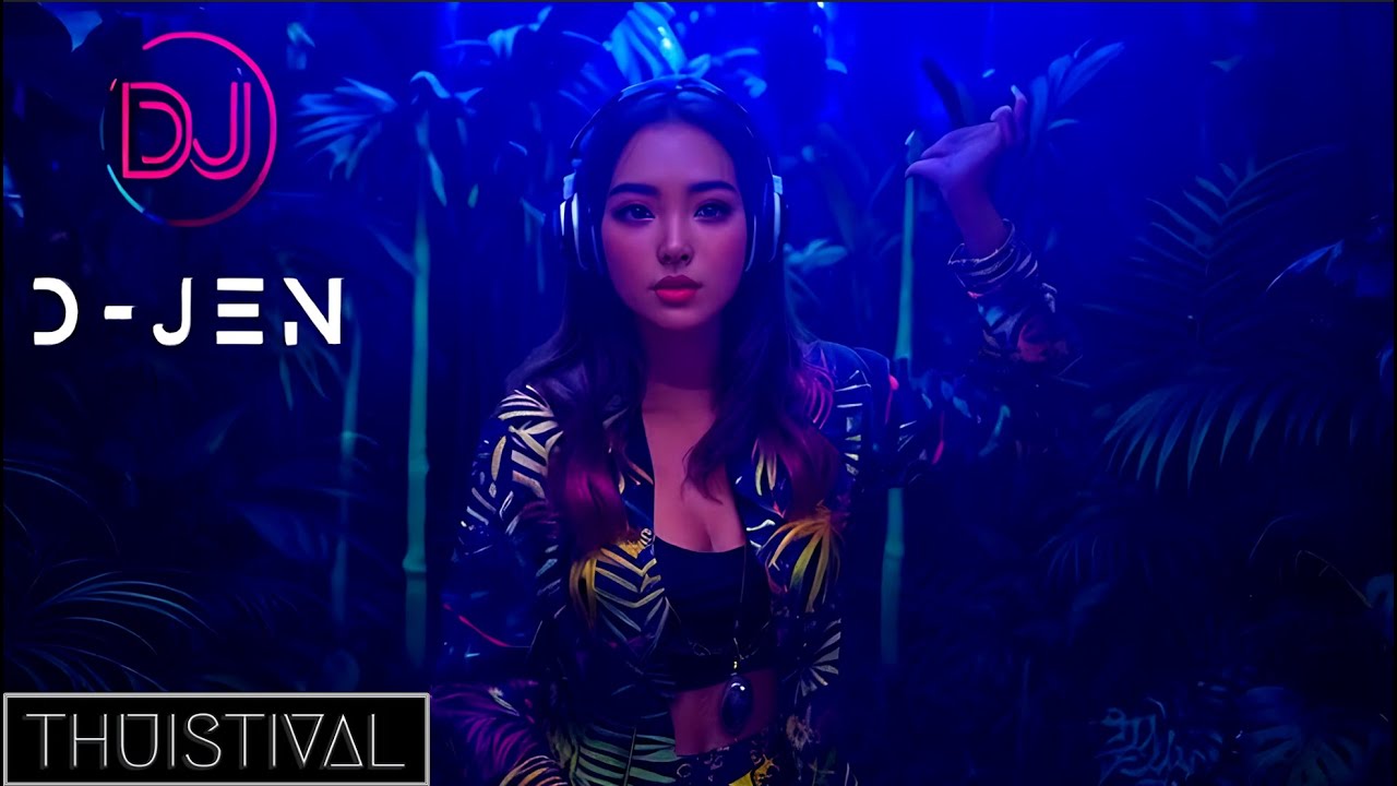 D-Jen live @ Thuistival 2024 (4K DJ Set AI Generated) Psytech Minimal ...