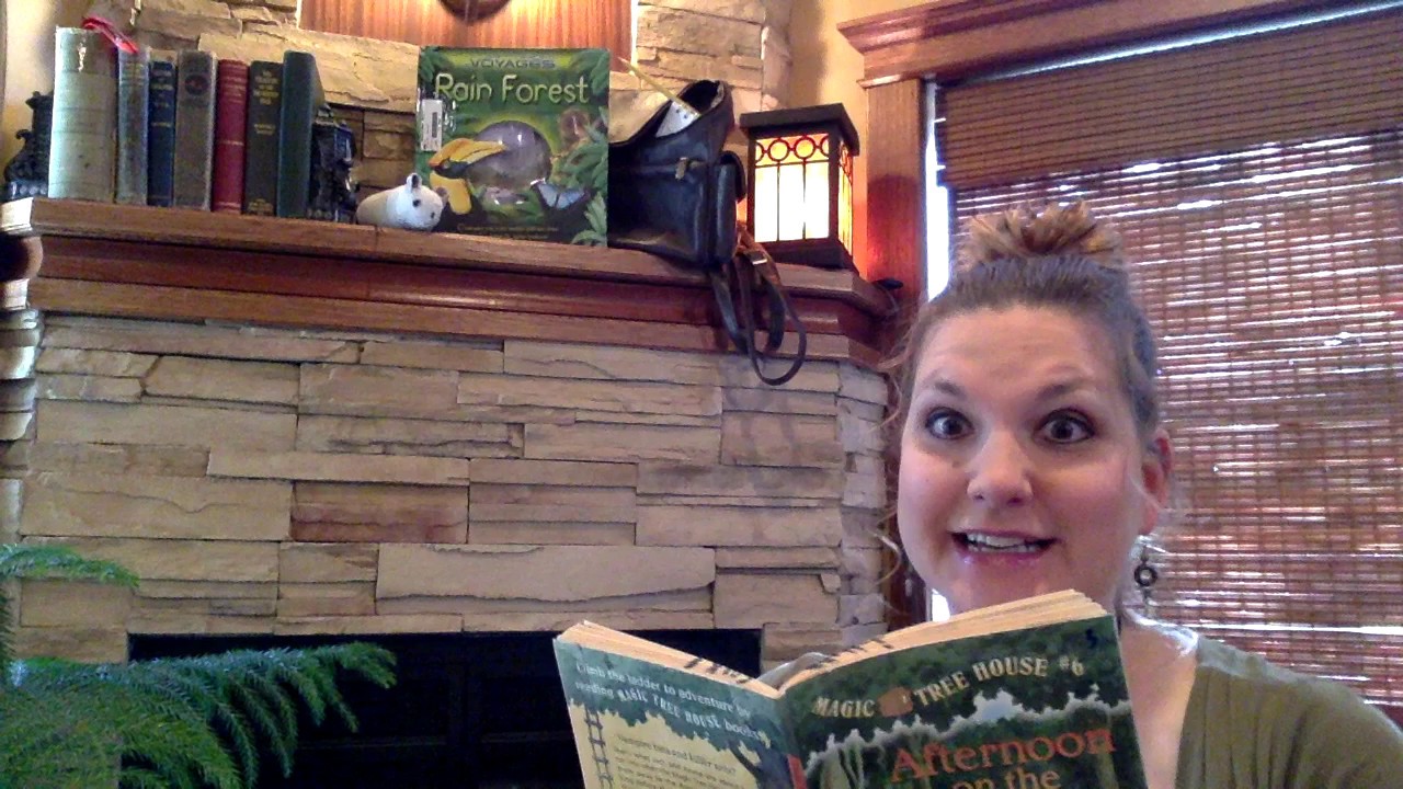 MTH #6 Chapter 2 Afternoon on the Amazon by Mary Pope Osborne - YouTube