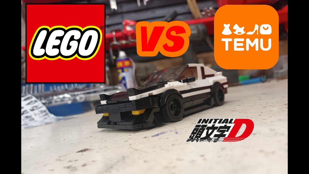 Toyota AE86 Trueno "Lego" szett (Temu-s biszbaszok) - YouTube