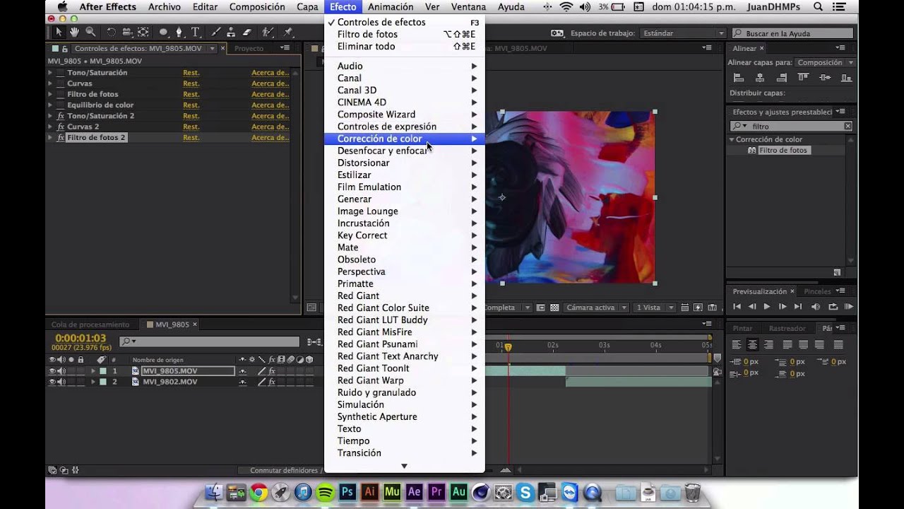 Tutorial After Effects: Corrección de Color - YouTube