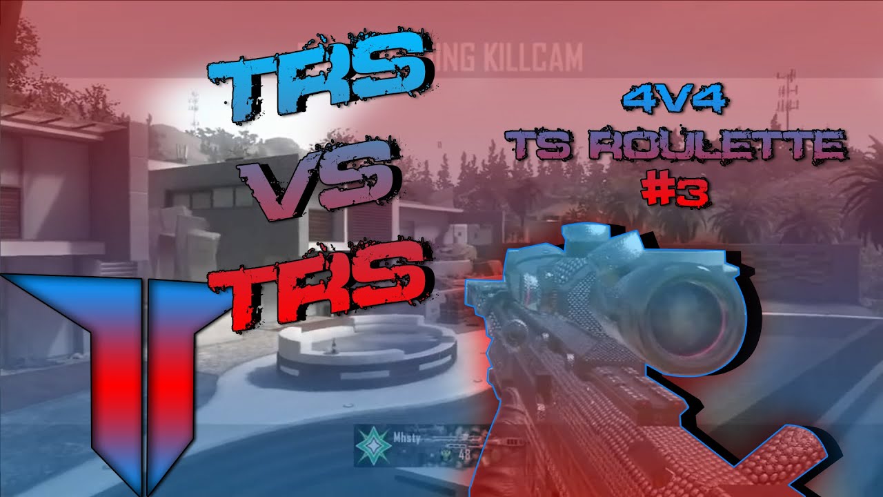 Roulette Ep #3 TRS(Red) vs.TRS(Blue) ! (4v4 Trickshotting) - YouTube