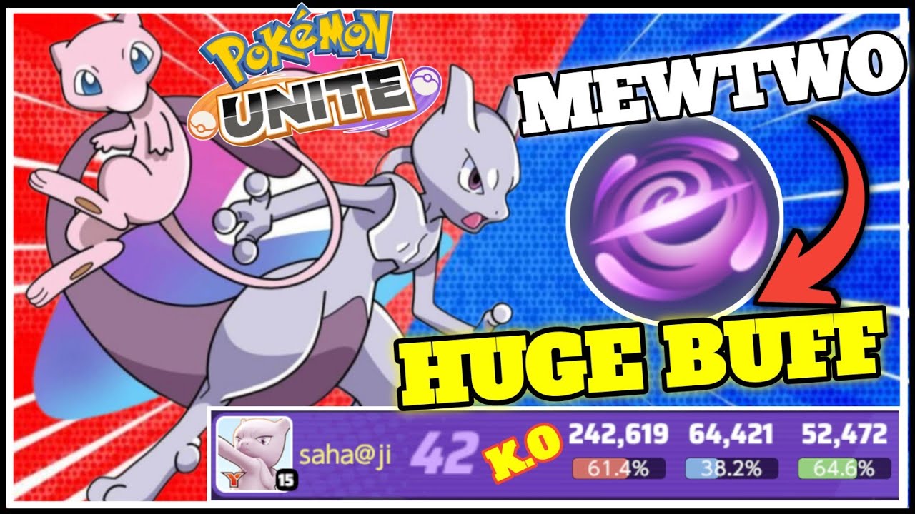 MEWTWO Broken Build 💥 242k Damage 🔥 42 K.O 💪 Mewtwo Gameplay ⚡ Pokemon ...