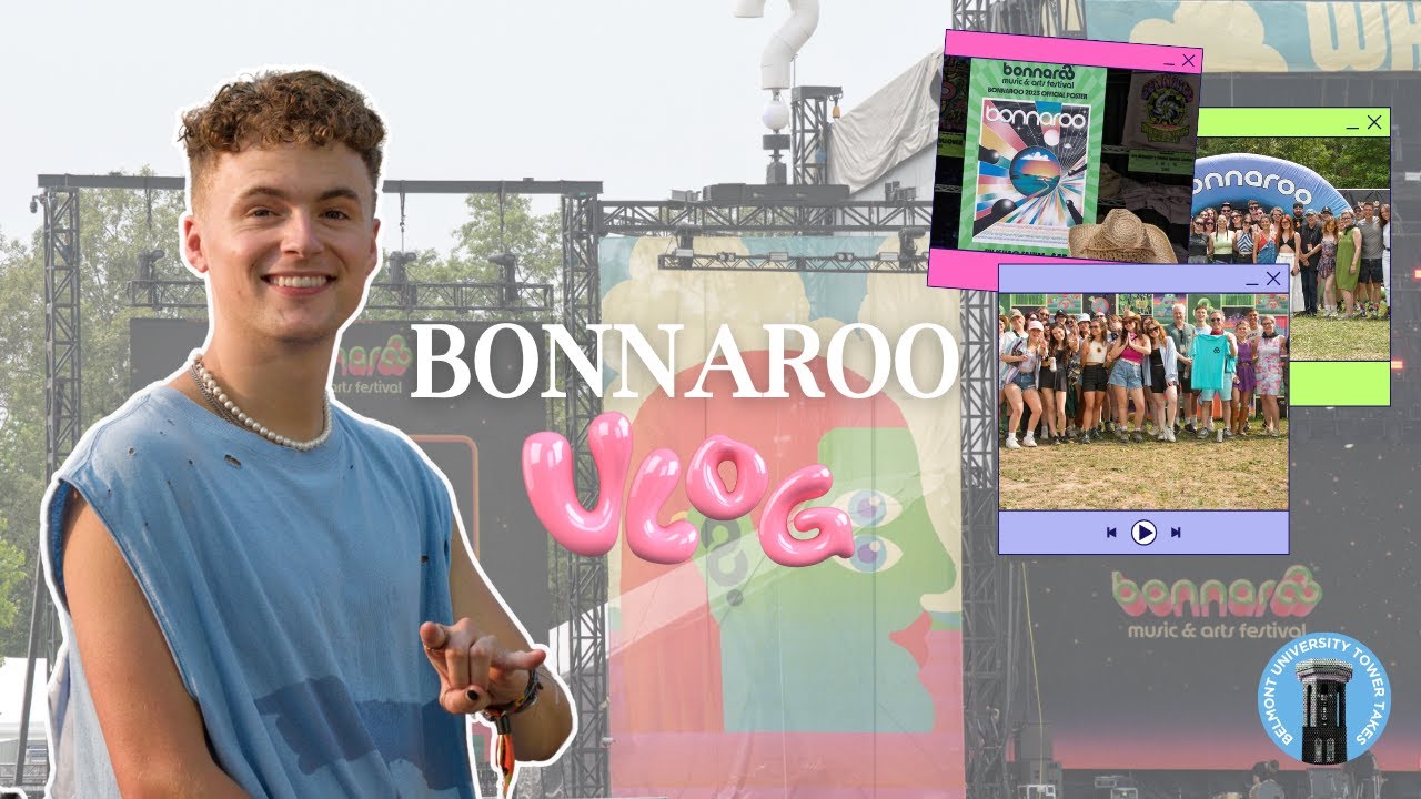 Come With Me Backstage at Bonnaroo | Belmont University Vlog - YouTube