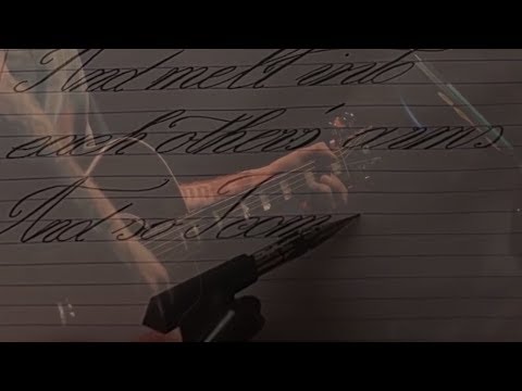 Corey Taylor - Ill be your lover too - calligraphy version - YouTube