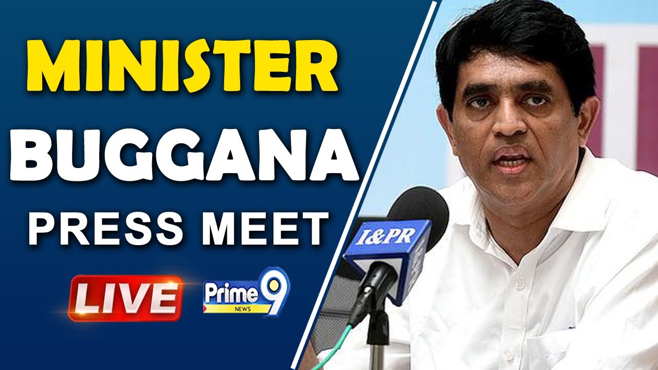 LIVE🔴- Minister Buggana Rajendranath Reddy Press Meet | Prime9 News ...