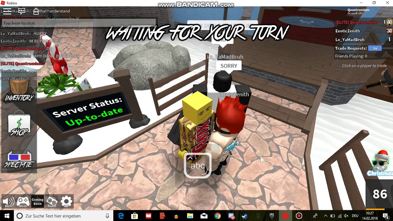 Roblox MM2 Scammer FAKE MIDDLEMAN - YouTube