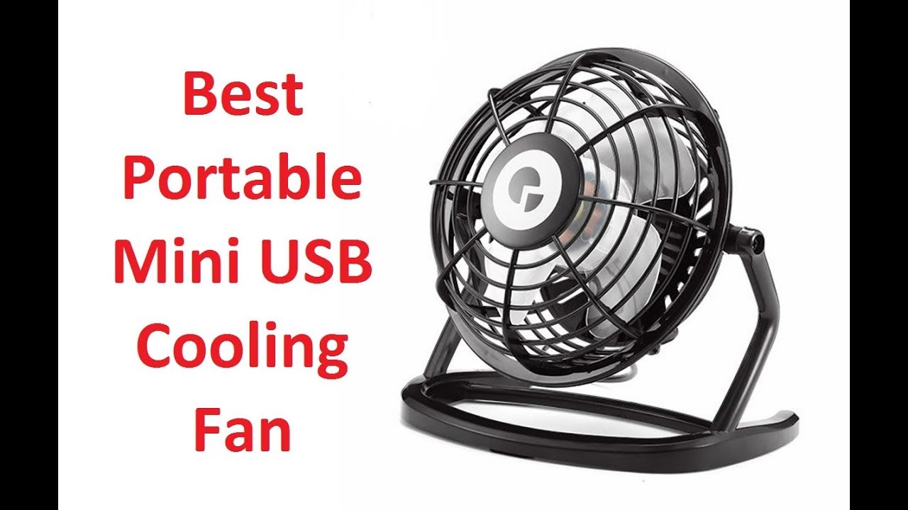 Best Portable Mini USB Cooling Fan | Ultra-quiet Desk Cooling Fan - YouTube