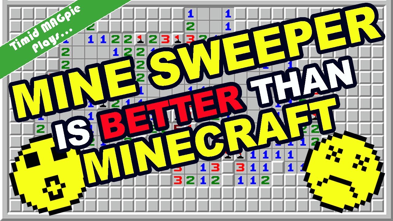 Playing Retro Video Games:🕹😵MINE SWEEPER on PC (1989) - YouTube