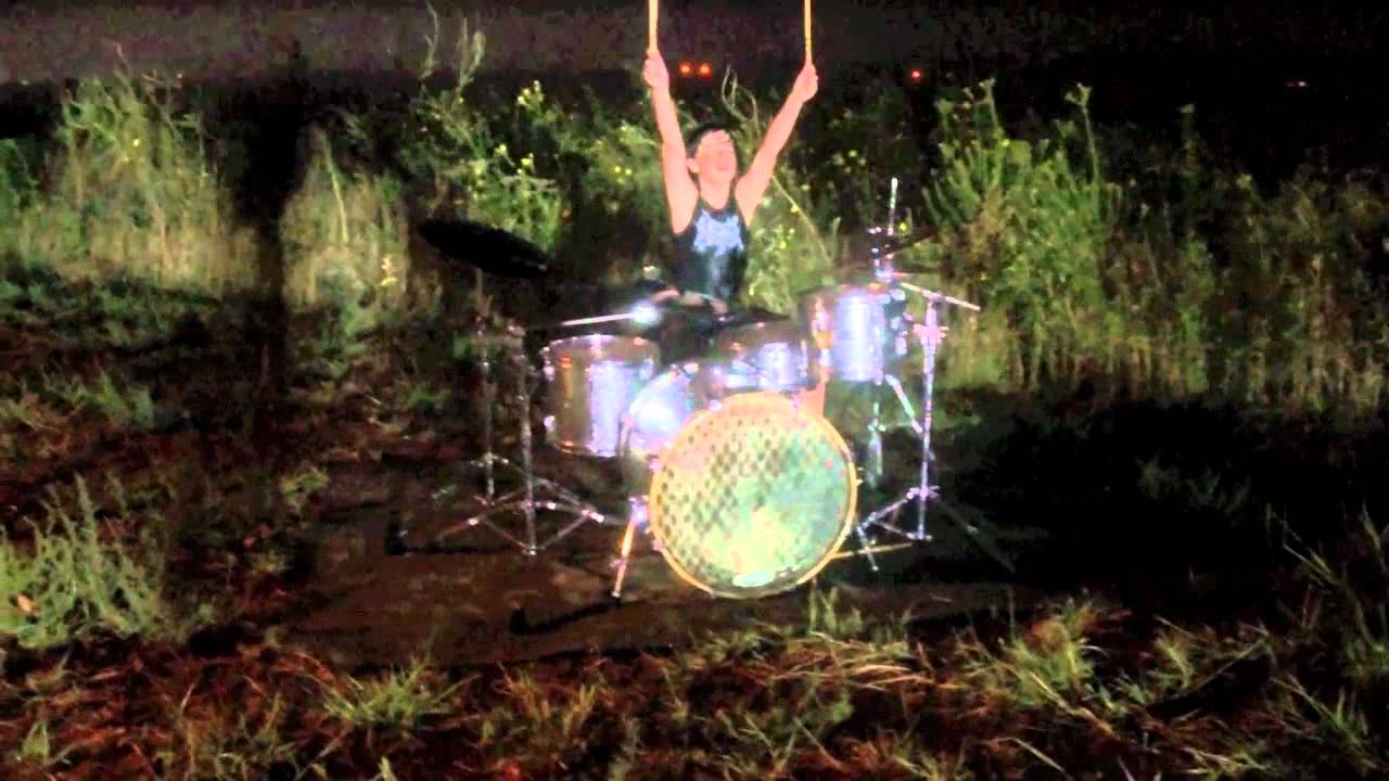 Drumming in the rain to Digital Summer Counting the Hours Drum Cover ...