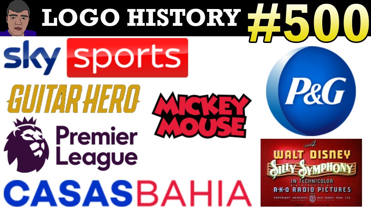 LOGO HISTORY #500 - P&G, Guitar Hero, Sky Sports, Casas Bahia, Mickey ...