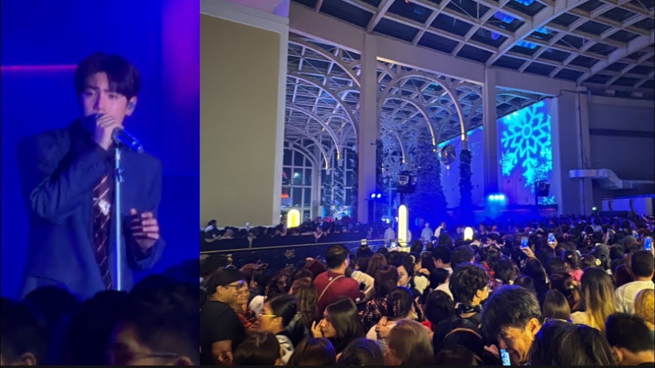 🔴 SB19 STELL, GRABE ANG MGA TAO JAMPACKED SA OKADA CHRISTMAS TREE ...