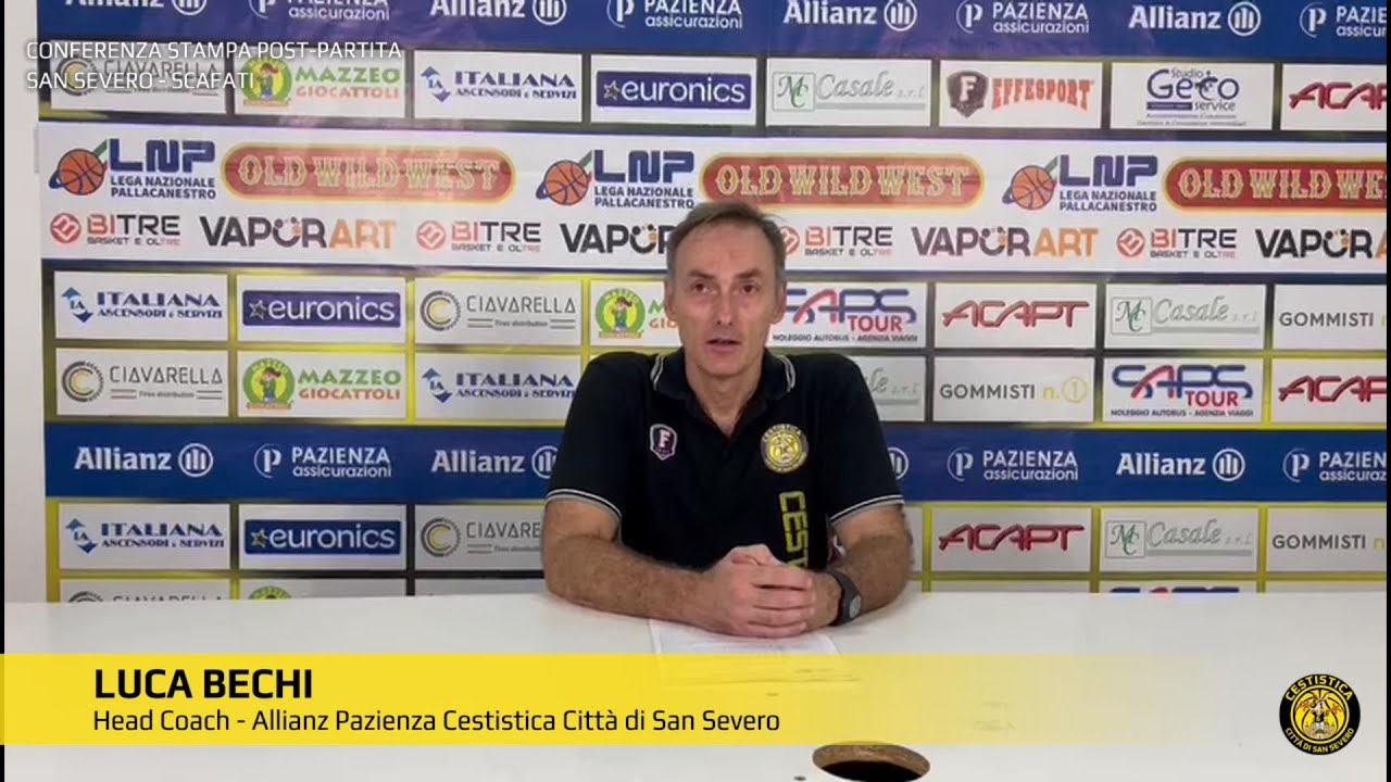 03/10/2021 | Conferenza Stampa post partita - San Severo vs Scafati ...