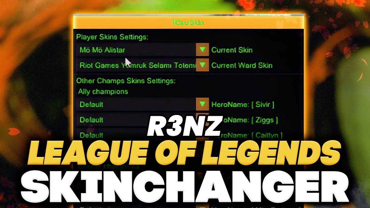 FREE LOL SKINCHANGER MOD 2024 NEW | LEAGUE OF LEGENDS SKIN CHANGER ...
