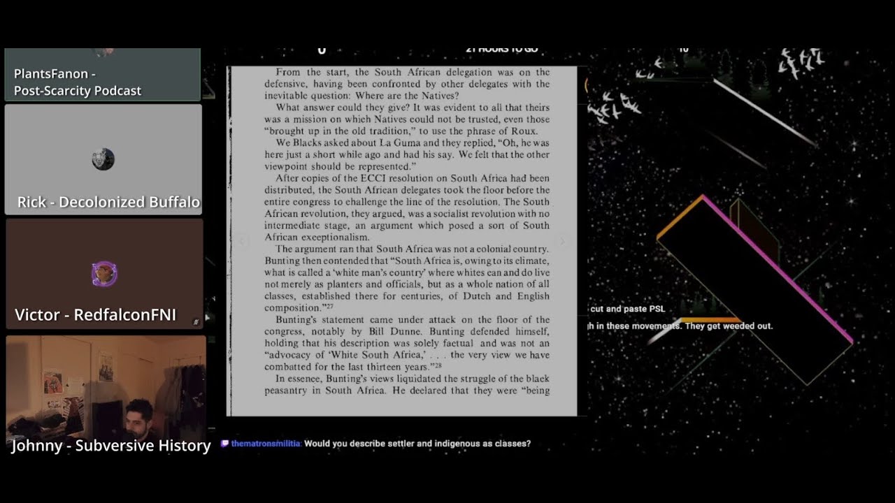 Subversive History: Decolonial Panel Ft. Decolonized Buffalo Pod, Post ...