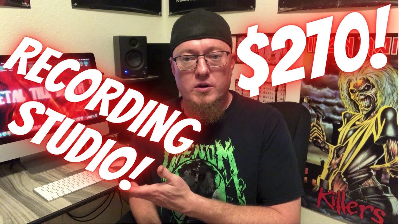 $270 HEAVY METAL RECORDING STUDIO! 3 THINGS YOU NEED! - YouTube
