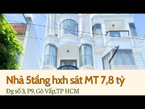 Nhà phố tân cổ điển, diện tích khủng sát mặt tiền phường 9, gò vấp, TP ...
