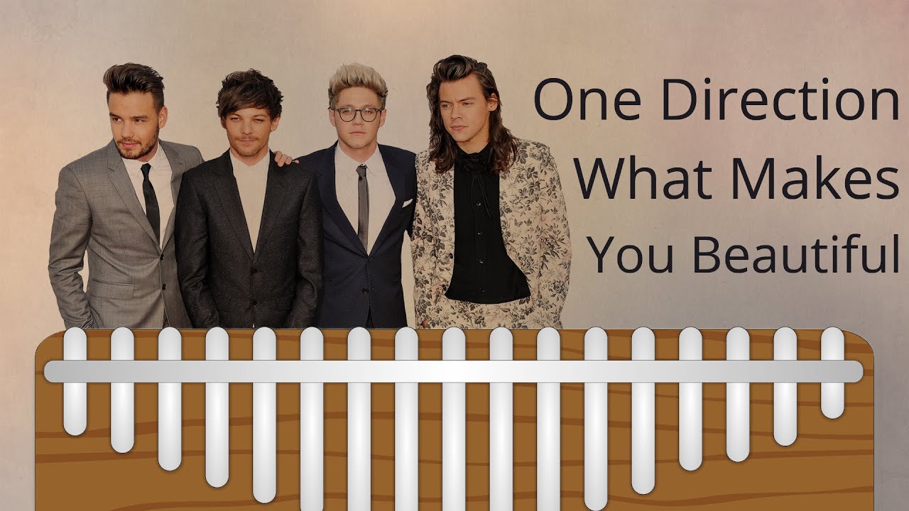 One Direction - What Makes You Beautiful | Kalimba Tabs & Tutorials ...