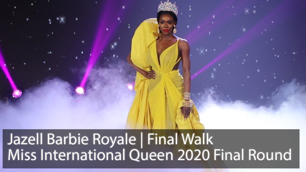 Jazell Barbie Royale | Final Walk Miss International Queen 2020 - YouTube